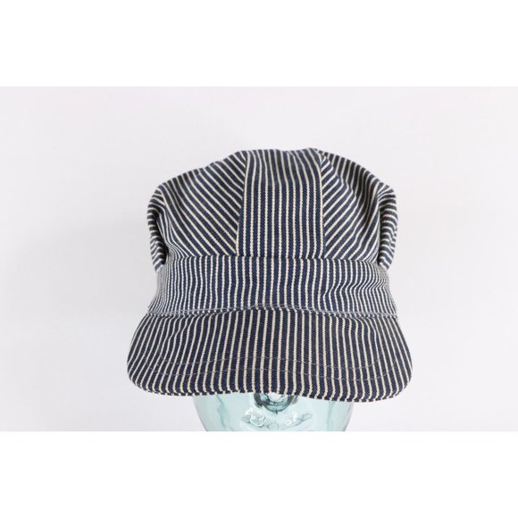 Vintage | Accessories | Vintage 7s Denim Hickory Striped Railroad ...